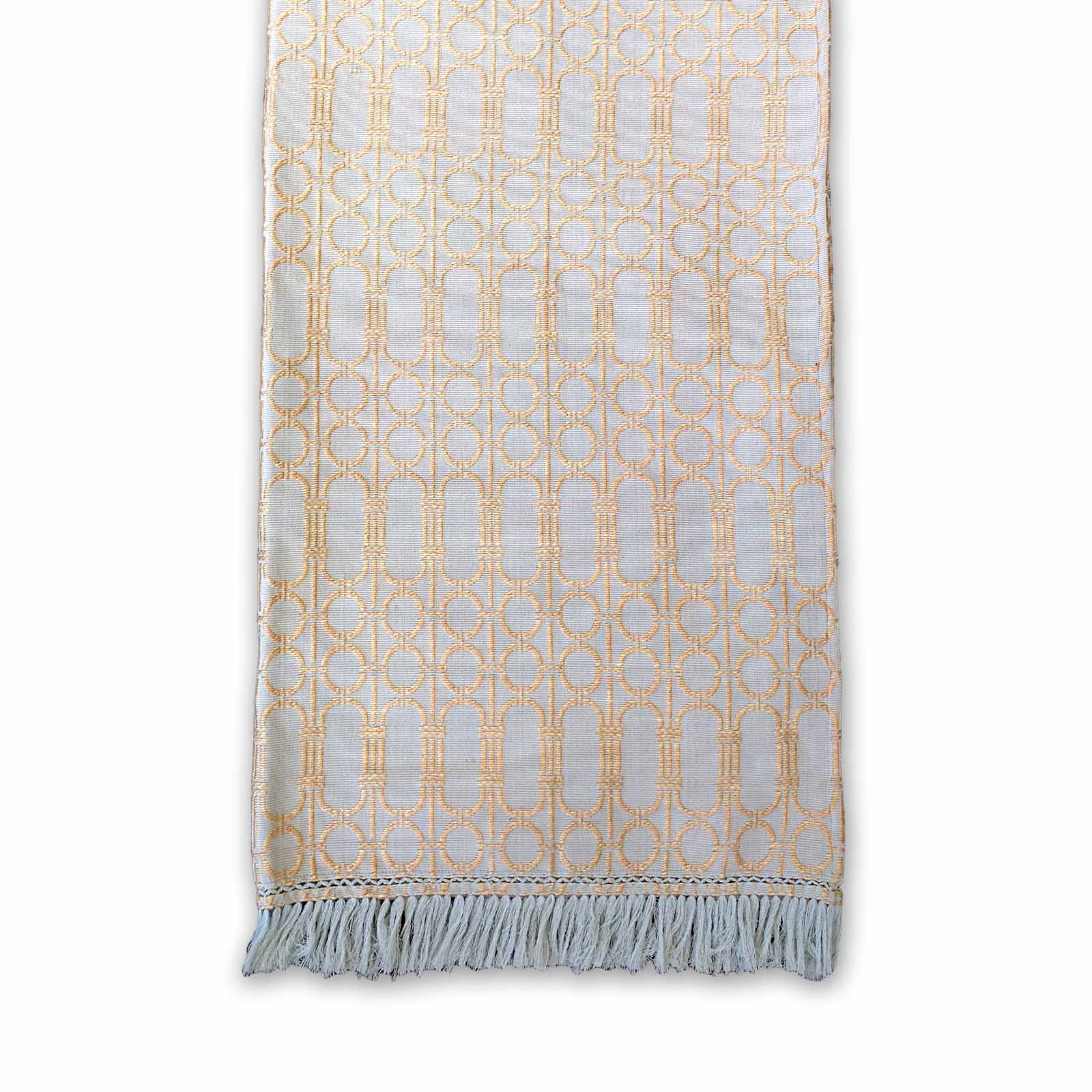 Links Greige Throw Large 40" – BANDHINI HOME